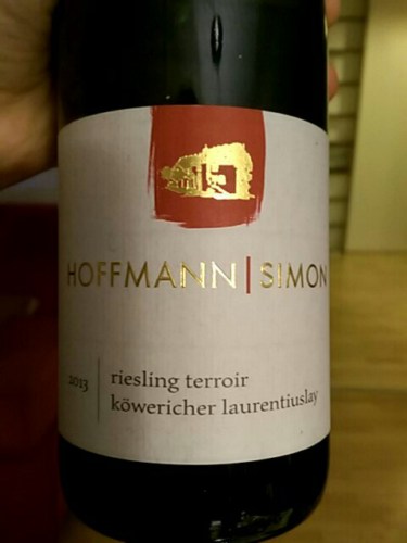 Hoffmann-Simon Köwericher Laurentiuslay Riesling Terroir | Vivino US