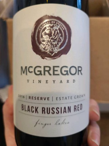 McGregor Vineyard Reserve Black Russian Red | Vivino English