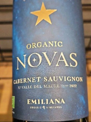 Emiliana Novas Organic Gran Reserva Cabernet Sauvignon | Vivino 日本