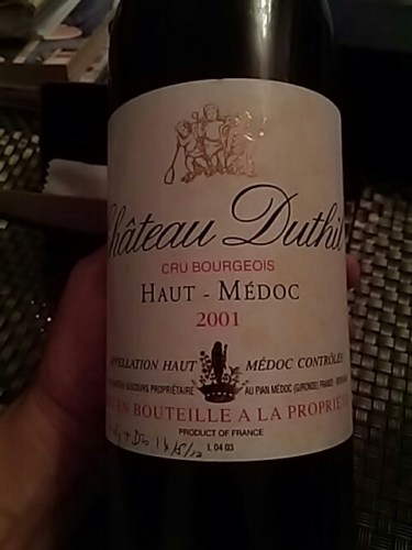 2001 Château Duthil Haut-Médoc | Vivino US