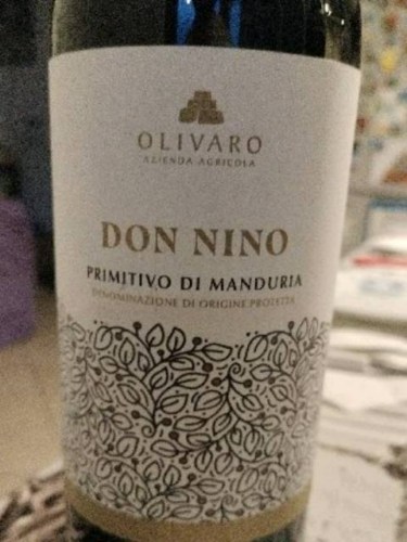 Olivaro Don Nino Primitivo di Manduria | Vivino US