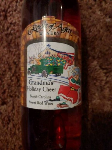 Rock Of Ages Winery Grandma's Holiday Cheer Sweet Red | Vivino