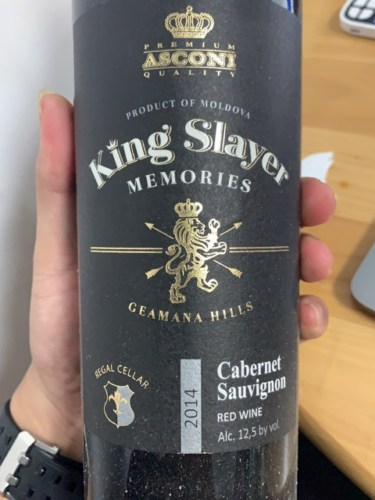 Asconi King Slayer Memories Cabernet Sauvignon | Vivino US