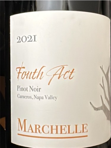 Marchelle Fourth Act Pinot Noir | Vivino English