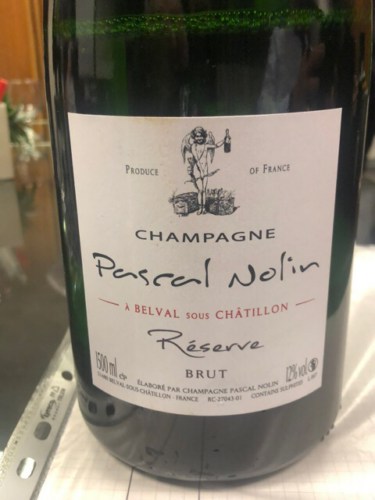 Pascal Nolin Champagne Belval-Sous Chatillo Brut Reserve | Vivino US