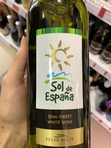 Sol de España Semi-Sweet White | Vivino English