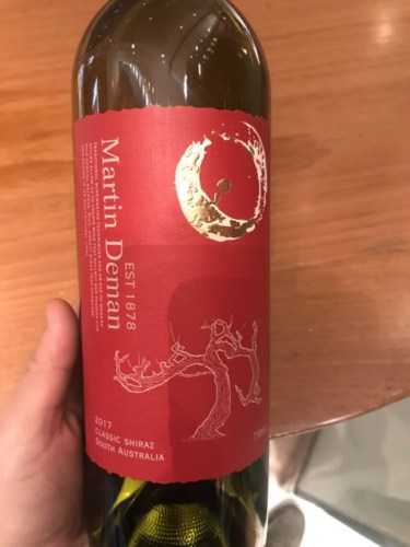 Martin Deman Classic Shiraz | Vivino US