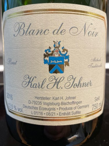 Karl H. Johner Blanc de Noir | Vivino