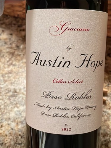 Austin Hope Cellar Select Graciano | Vivino English