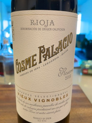 Bodegas Cosme Palacio Cosme Palacio Reserva Vieux Vignobles | Vivino France