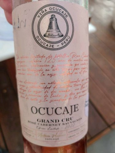 Ocucaje Ocucaje Grand Cru Edition Limitada Cabernet Sauvignon Rosé | Vivino