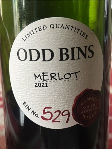 Odd Bins Bin No. 529 Merlot | Vivino United States