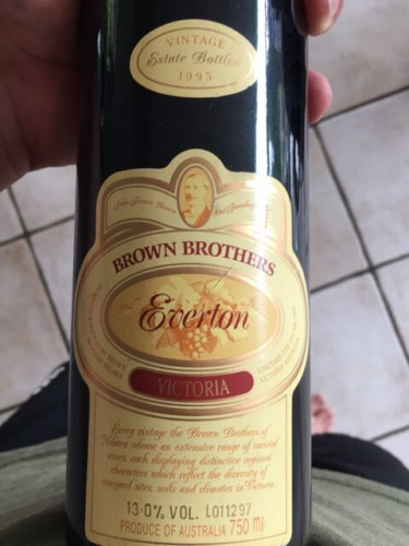 Brown Brothers Everton Shiraz - Cabernet | Vivino