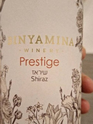 Binyamina Prestige Shiraz | Vivino US