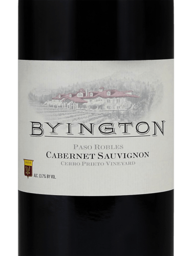 Byington Vineyard and Winery Cerro Prieto Vineyard Cabernet Sauvignon ...