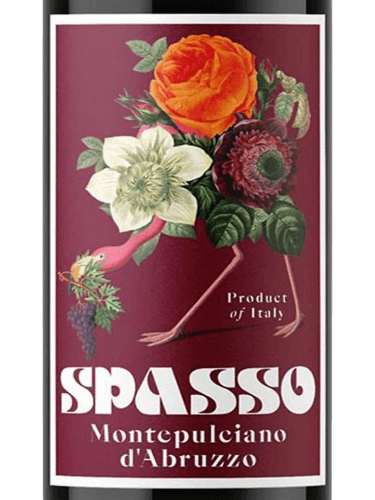 2020 Spasso Montepulciano d'Abruzzo | Vivino US