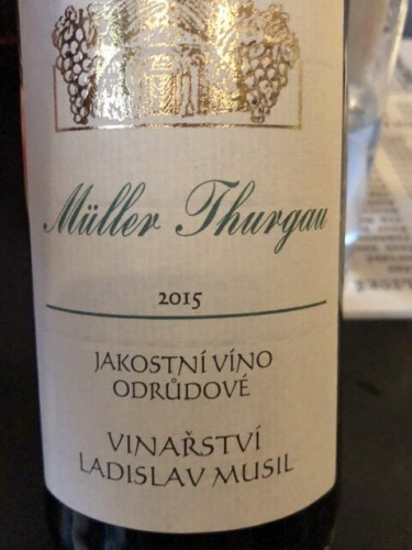 Vinařství Ladislav Musil Müller-Thurgau | Vivino 日本