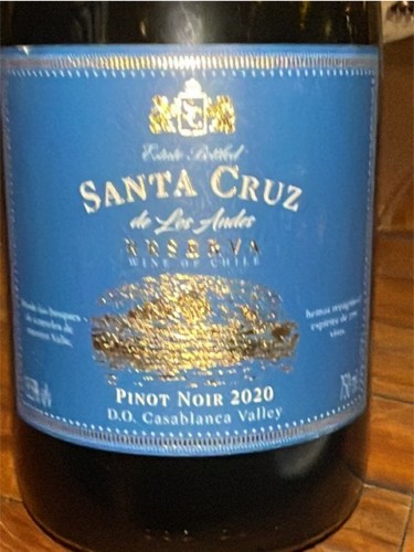 Santa Cruz de los Andes Reserva Pinot Noir | Vivino US