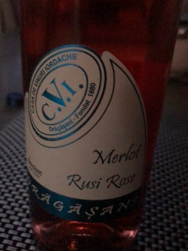 Rusi Merlot Demi Sec Dragasani Rose | Vivino US