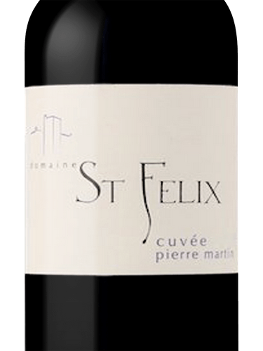 Domaine St Félix Cuvée Pierre Martin Rouge | Vivino English