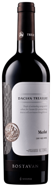 Bostavan Dacian Treasure Merlot | Vivino English