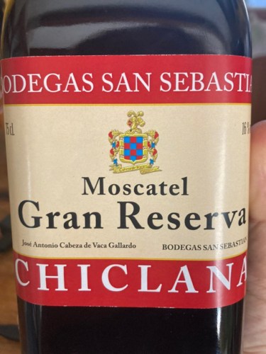 Bodegas San Sebastian Gran Reserva Moscatel | Vivino US