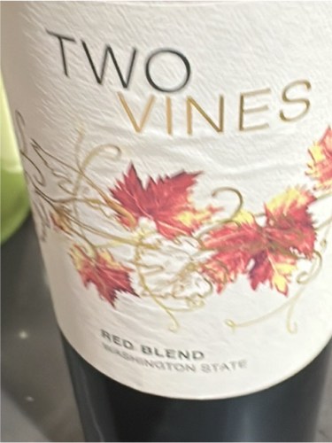 Two Vines Red Blend | Vivino English