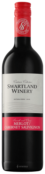 Swartland Winery Contours Collection Merlot - Cabernet Sauvignon ...