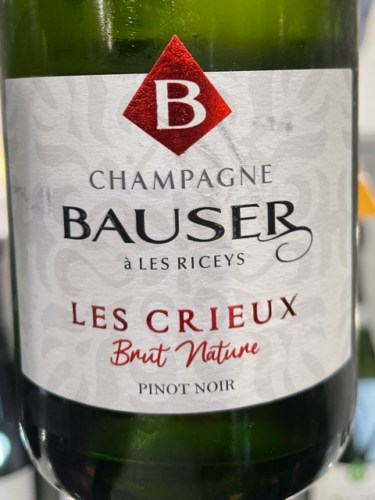 Champagne Bauser Les Crieux Brut Nature | Vivino US