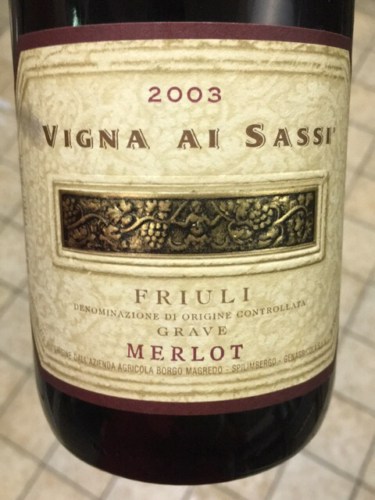 Vigna Ai Sassi Merlot | Vivino Deutschland