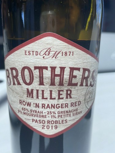 Brothers Miller Row ‘n Ranger Red | Vivino