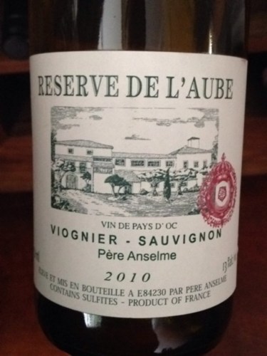 Brotte Viognier - Sauvignon Pays D'Oc Reserve de L'Aube Père Anselme | Vivino US
