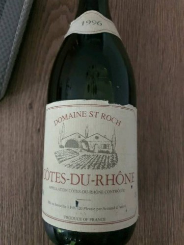 Domaine St Roch Côtes du Rhône Rouge | Vivino US