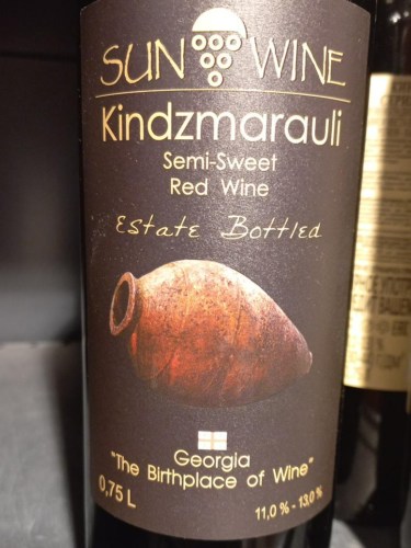 Sun Wine Kindzmarauli Red Semi Sweet | Vivino English