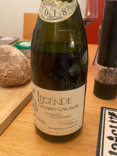 2018 Centaure Legende Gamaret - Garanoir | Vivino US