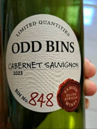 Odd Bins Bin No. 848 Cabernet Sauvignon | Vivino English