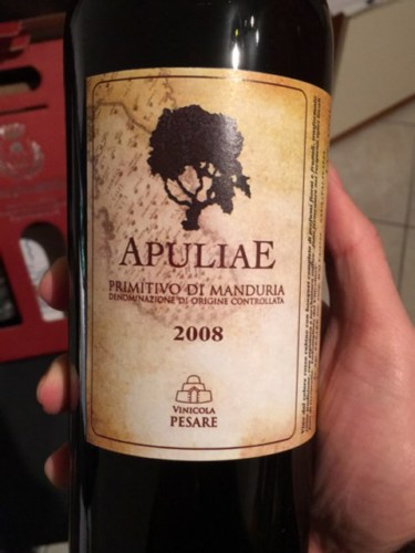 Vinicola Pesare Apuliae Primitivo di Manduria | Vivino US