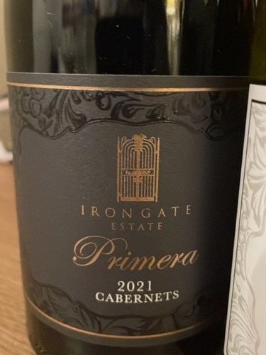 Iron Gate Estate Primera Cabernets | Vivino US