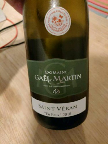 Domaine Gaël Martin En Faux Saint-Véran | Vivino US