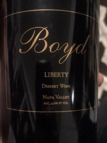 Boyd Family Vineyards Liberty Dessert | Vivino English