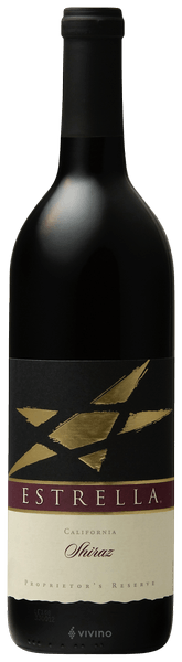 Estrella River Proprietor's Reserve Shiraz | Vivino English