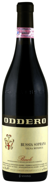 Oddero Barolo Bussia Soprana Vigna Mondoca | Vivino English