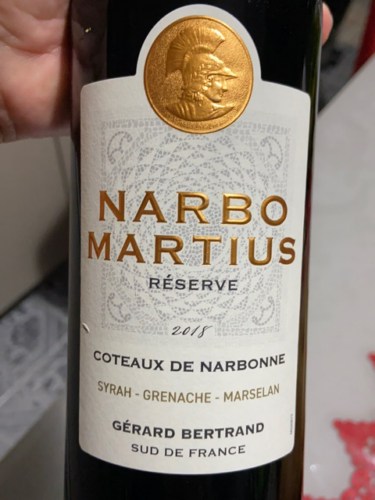 2018 Gérard Bertrand Narbo Martius Réserve Coteaux de Narbonne | Vivino ...