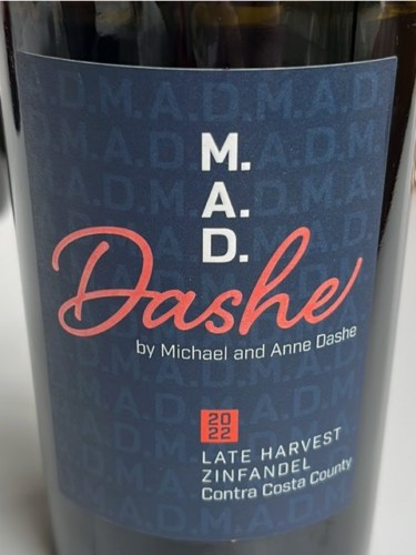 Dashe M.A.D. Zinfandel Late Harvest | Vivino US