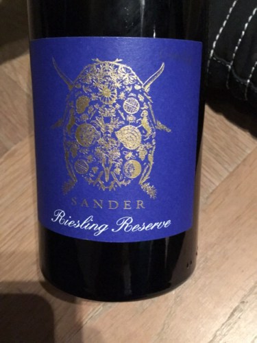 Sander Riesling Reserve | Vivino Australia