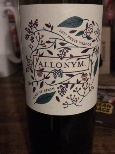 Allonym Petit Verdot | Vivino US