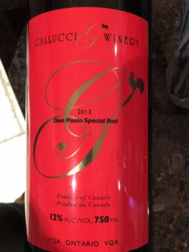 Gallucci Winery Don Paolo Special Red | Vivino Australia