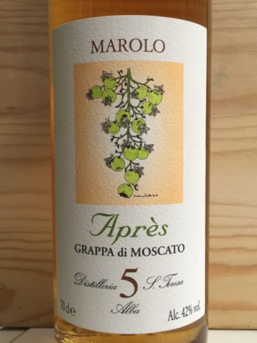 Marolo Après Grppa di Moscato 5 anni | Vivino Australia