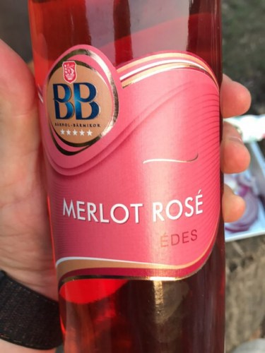 BB Balatonboglári Merlot Rosé Édes | Vivino Brasil