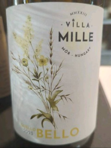 Villa Mille Quello Bello Ezerjó | Vivino US
